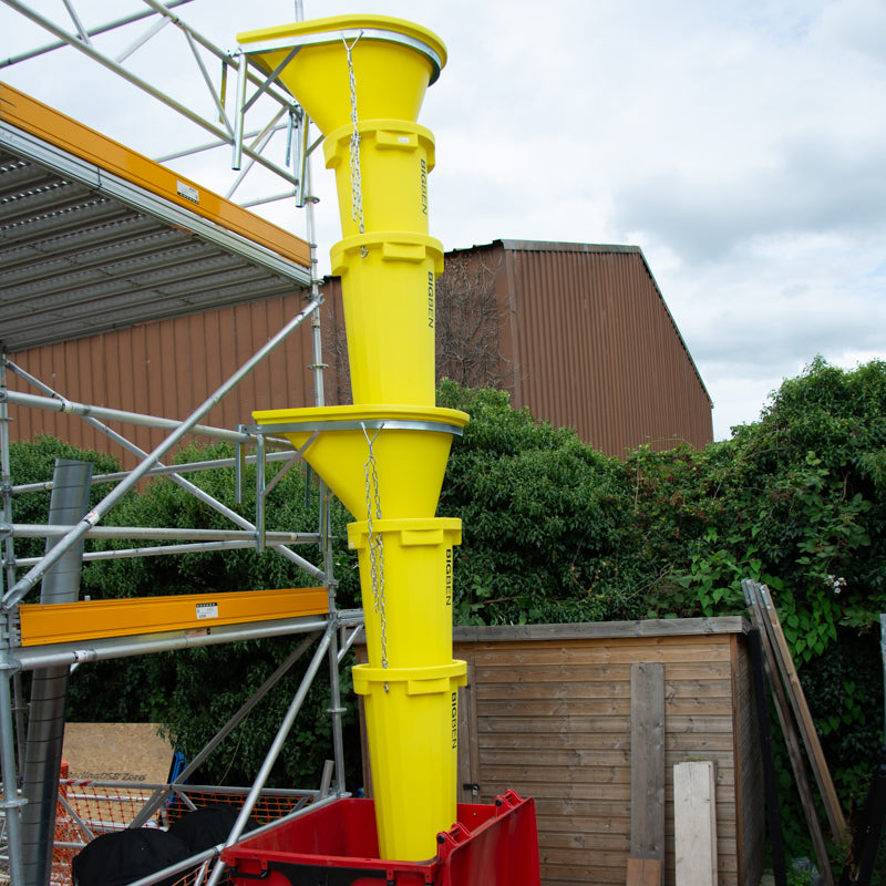 20” Rubble Chute - Extra Strong, Premium Rubbish Chute for Construction ...