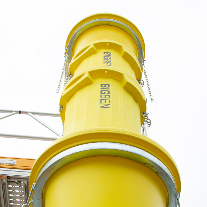 20” Rubble Chute - Extra Strong, Premium Rubbish Chute for Construction ...