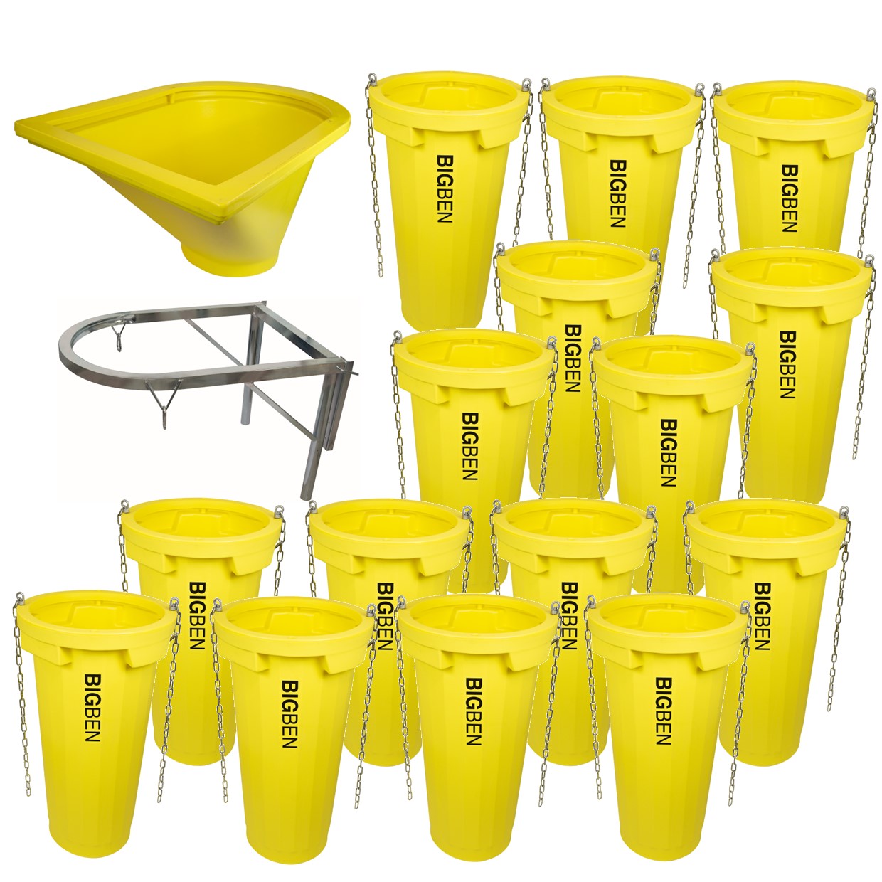 20” Rubble Chute Kit - Extra Strong, Premium Rubbish Chute for ...