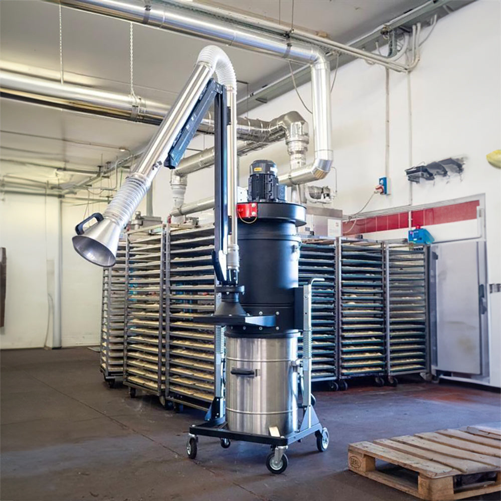 MAXVAC SUPRA Accessory - ATEX certified stainless steel suction arm ø ...