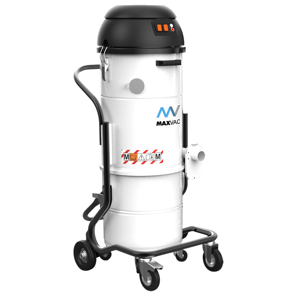 MAXVAC SUPRA SV1-430-MBS Single Phase Industrial Vacuum with Dual Motor ...