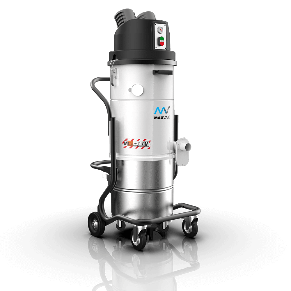 MAXVAC SUPRA Atex Industrial Vacuum for Non-Conductive Dusts, 45L Drum