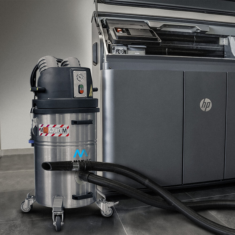 MAXVAC SUPRA SV1-430-MINI-Z22-II3D Compact Atex Industrial Vacuum, 45L Drum