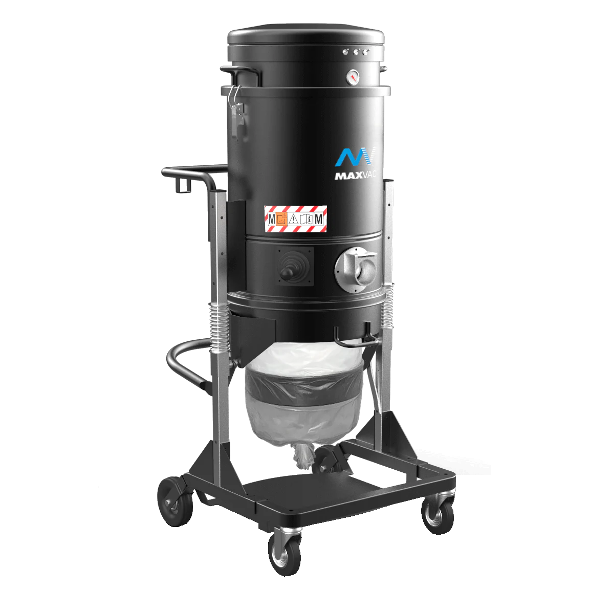 3.9kW M-Class Industrial Vacuum with Longopac, MAXVAC SV1-470-MLS