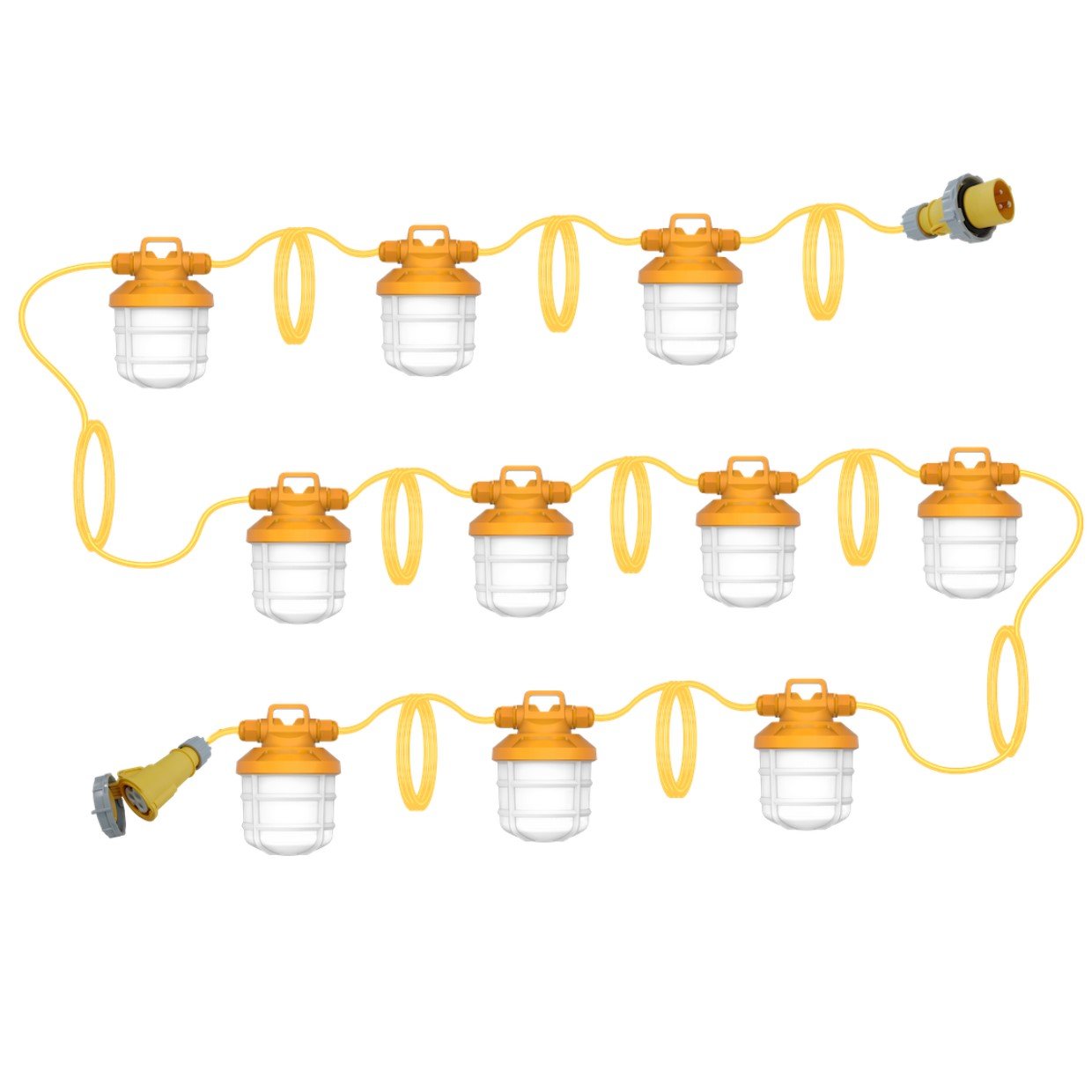 LED Festoon String Lights (110v) – Shatter resistant – IP65 & IP67 rated