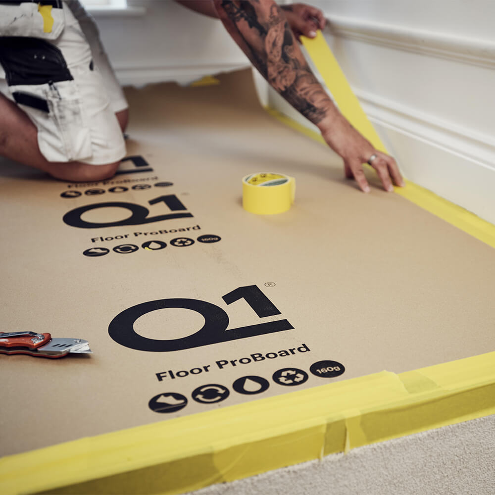Q1 Floor Proboard 900mm x 45m