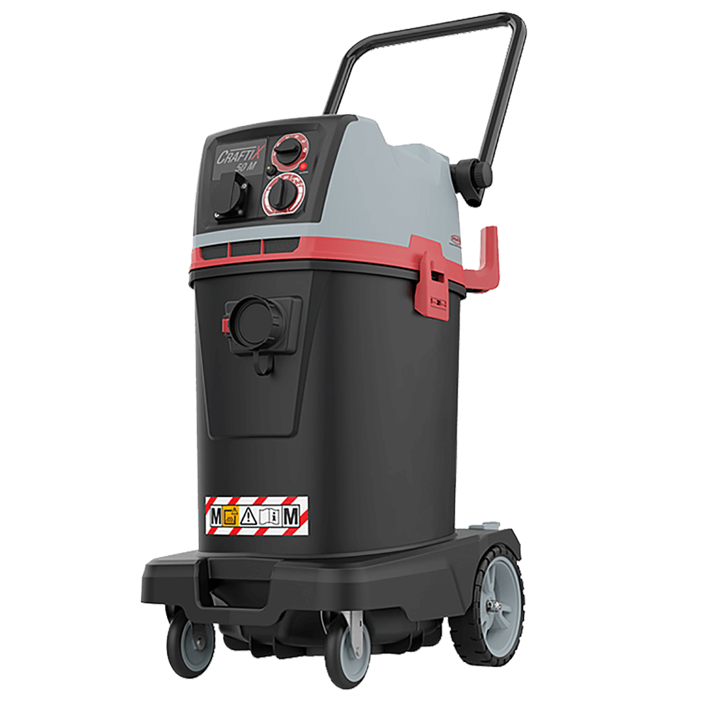 M-Class 50L Vacuum with PTO & Reverse Air Filter Cleaning, 230 Volts