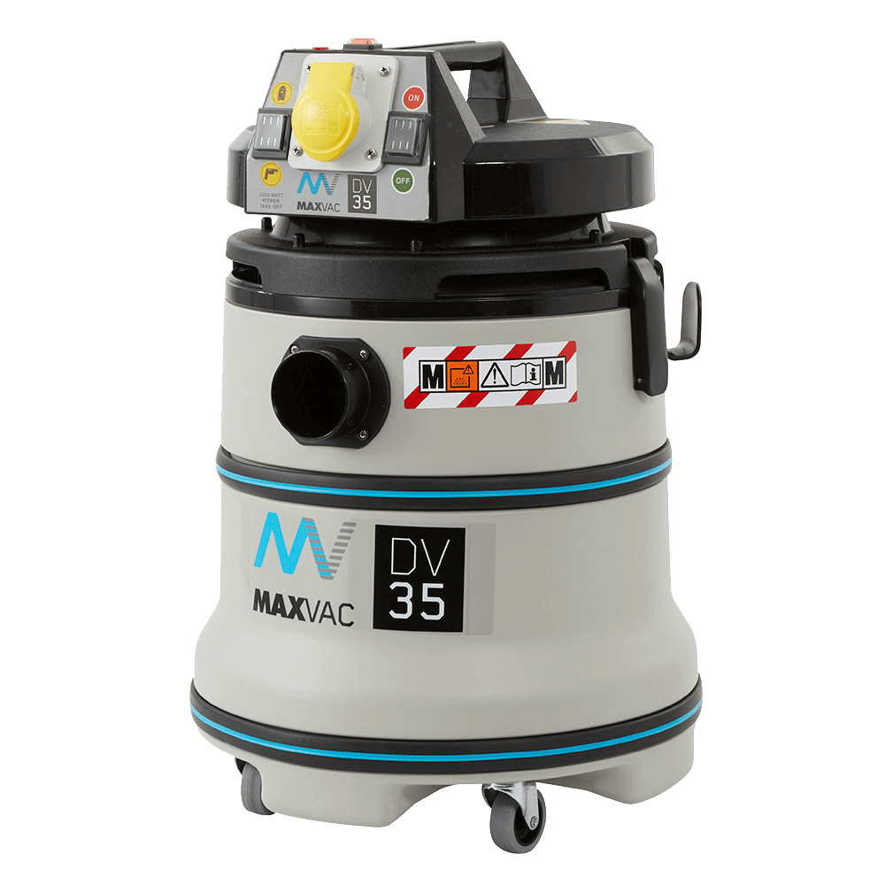 MAXVAC Dura DV35-MB Tradesman's Certified M-Class Dust Extractor