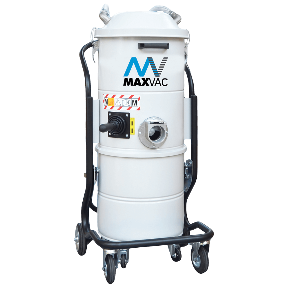 MAXVAC SUPRA SV1-930-MBS Compressed Air Industrial Vacuum, 45L Drum