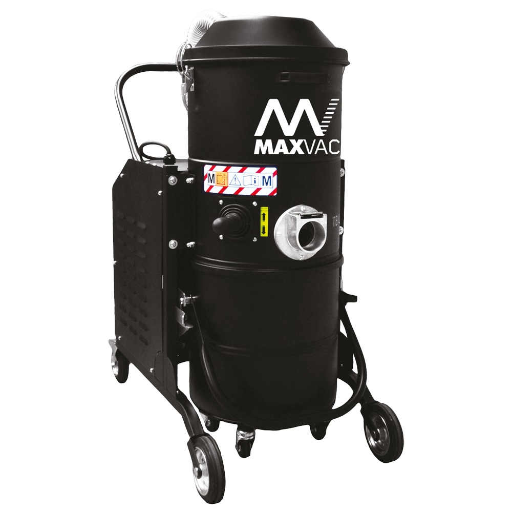 MAXVAC SUPRA SV1-825-MLS 3ph Industrial Vacuum with 3 kW Side Channel ...