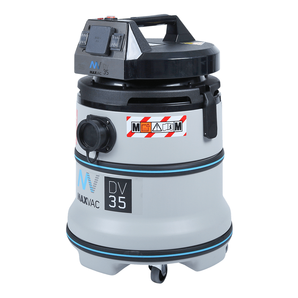 MAXVAC AGS-230 Dust Shroud & DV35-MB Vacuum Bundle