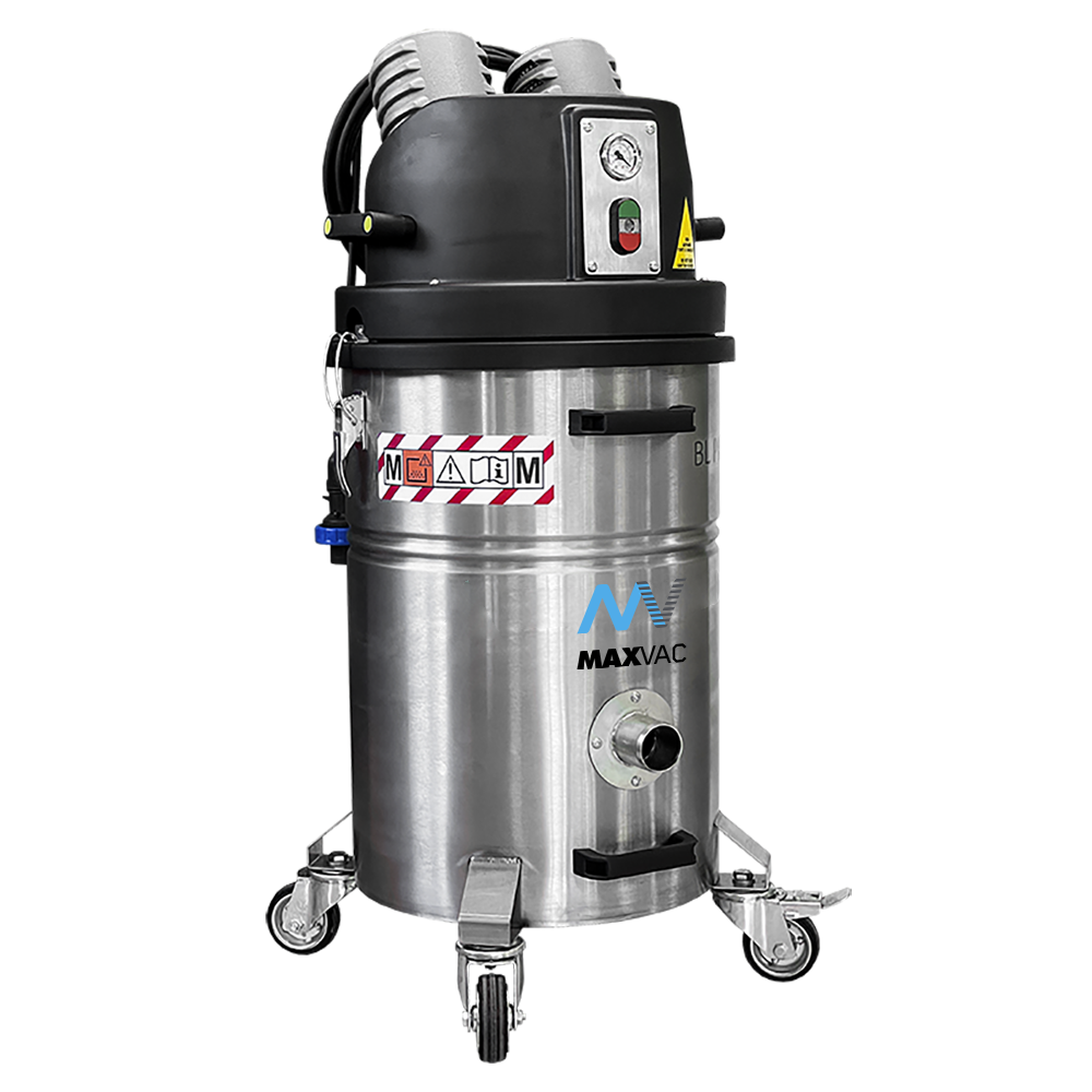 MAXVAC SUPRA SV1-430-MINI-Z22-II3D Compact Atex Industrial Vacuum, 45L Drum