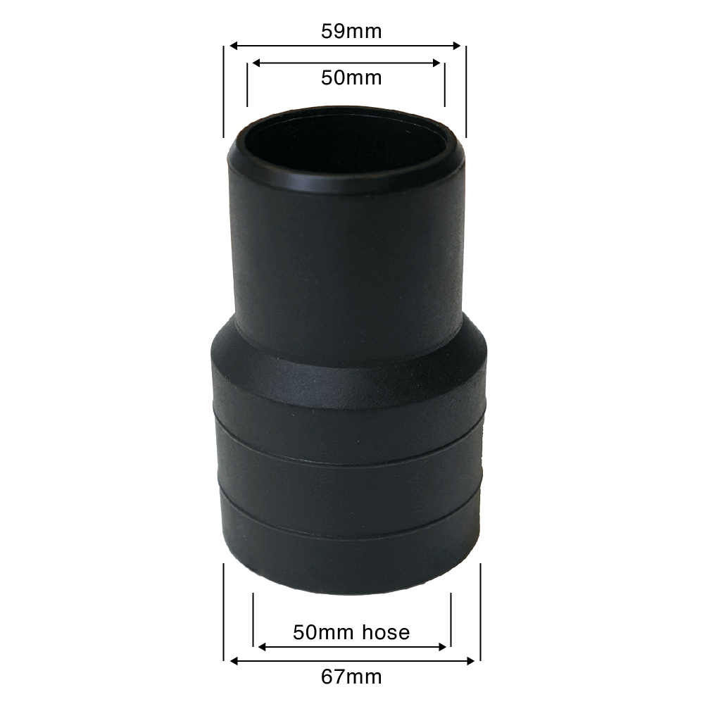 Antistatic Rubber End Cuff 50mm for standard hose