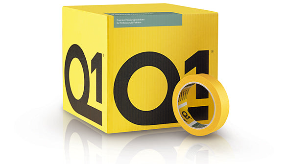 Q1® Precision Line Masking Tape 1,5", 38mm x 50m, Box of 24