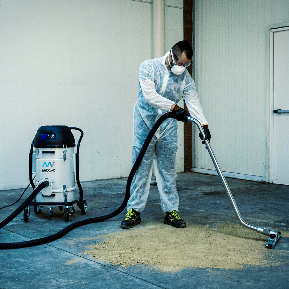 MAXVAC SUPRA SV1-430-MBS Single Phase Industrial Vacuum with Dual Motor ...