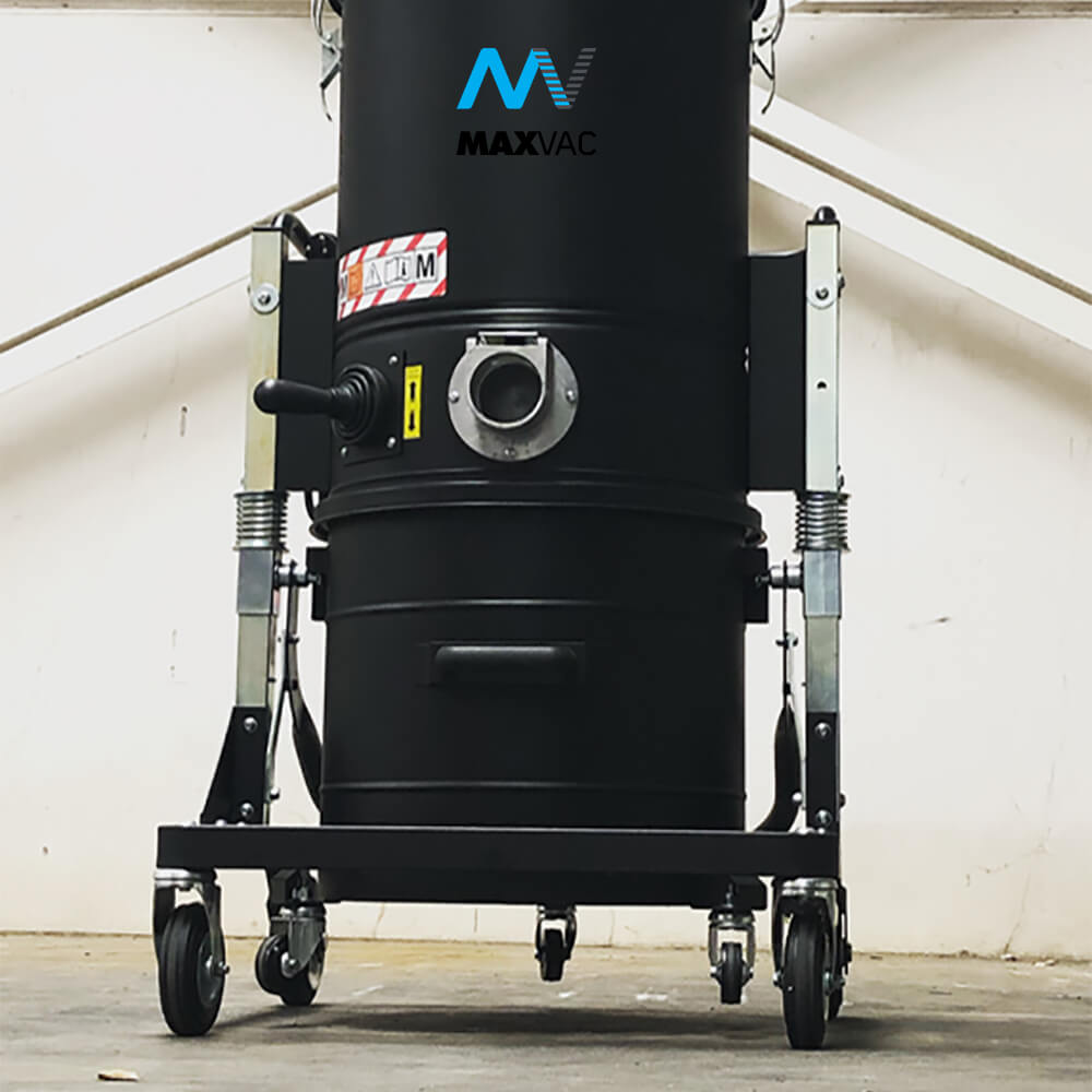 MAXVAC SUPRA SV1-470-MBS Single Phase Industrial Vacuum with Triple ...