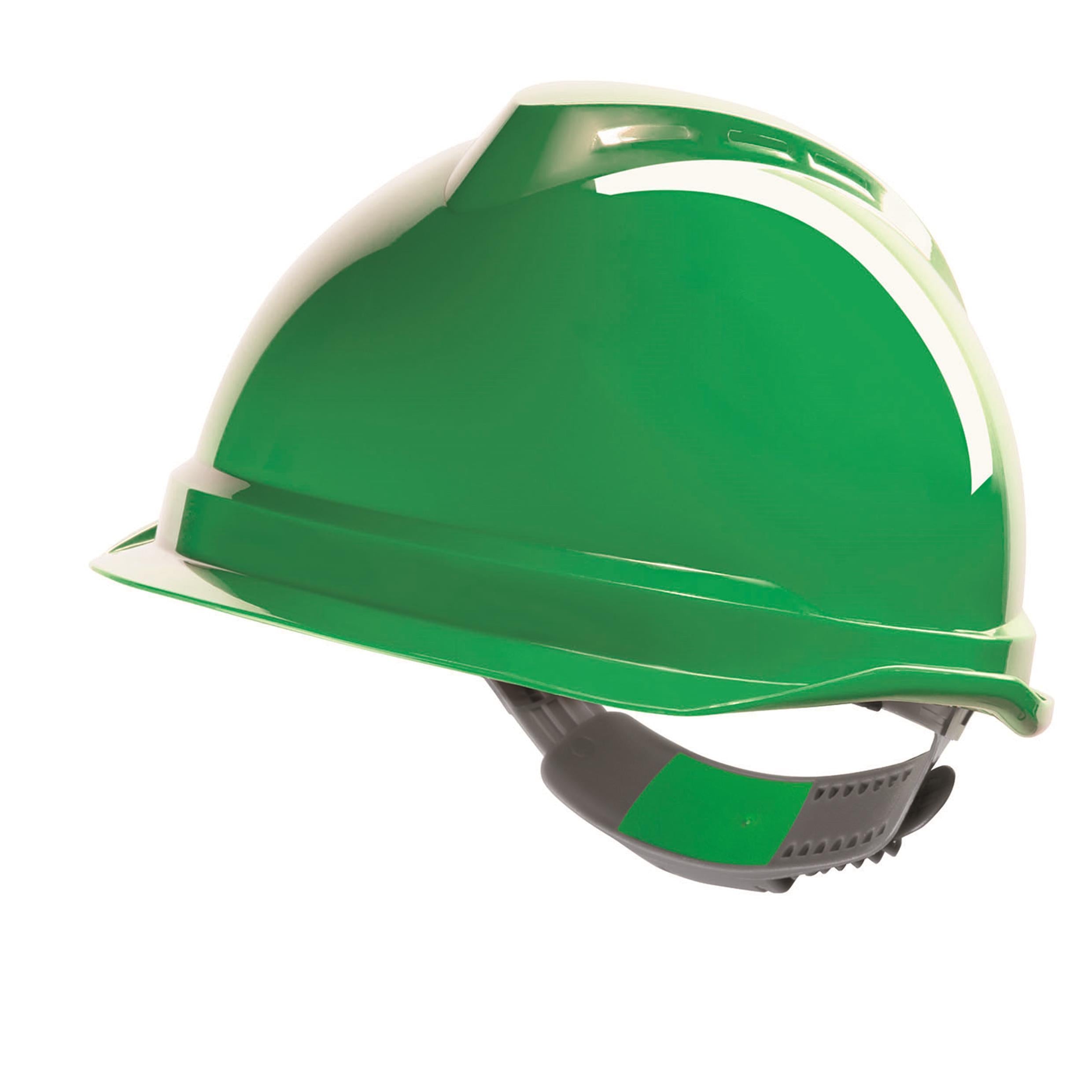Short Peak Push-Key V-Gard Safety Helmet | Cost-Effective Protection